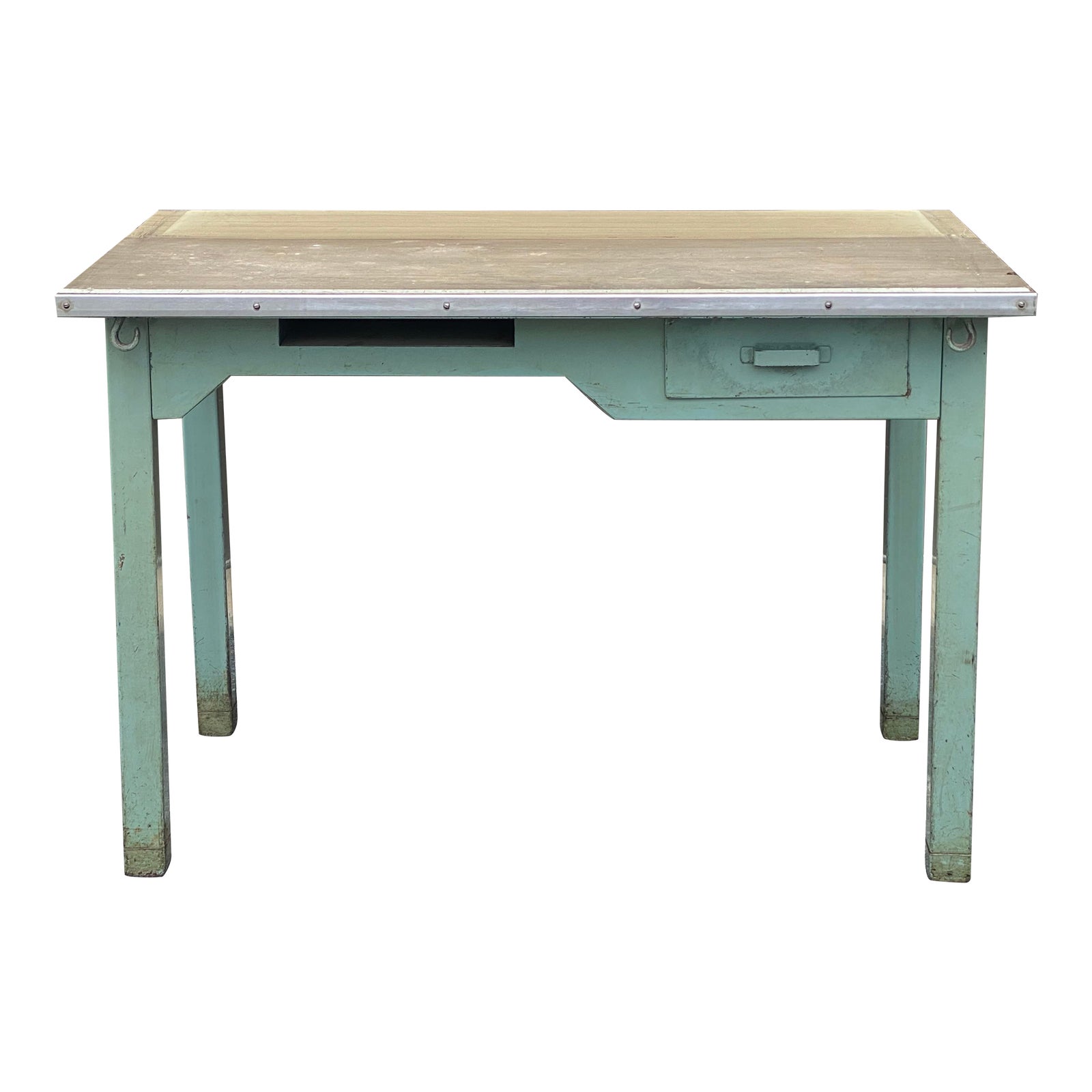 1950s Post Office Steel Industrial Mail Sorting Desk Workstation Table ...