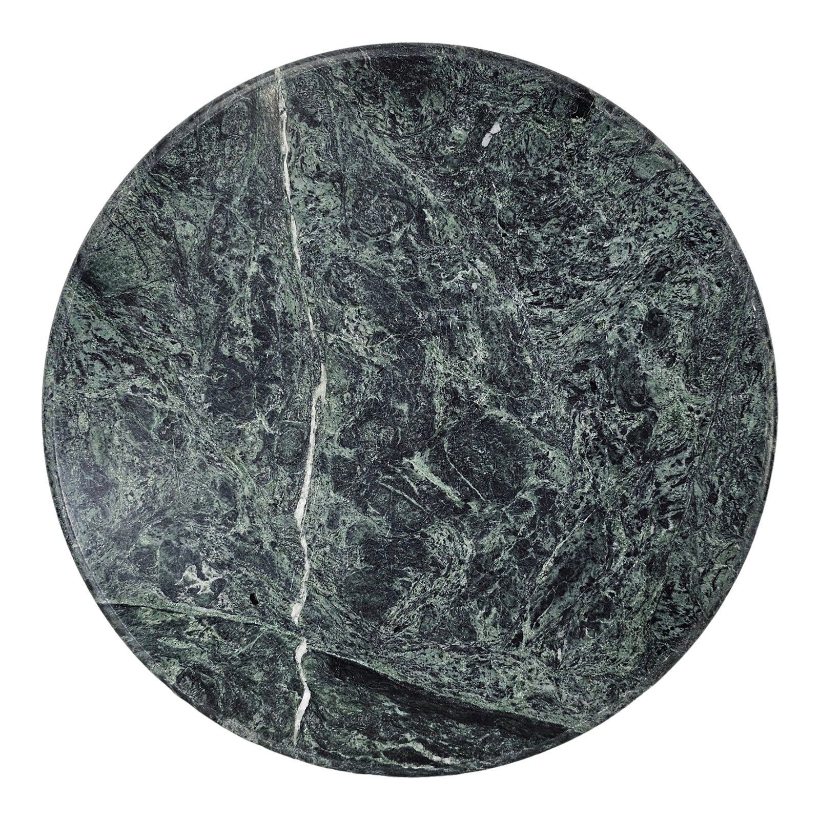 Green Marble Cutting Board Charcuterie Board Cheese Tray 14" | Chairish
