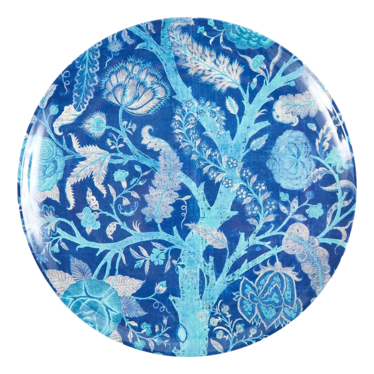 Coromandel Blue Dinner Plates, Set of 4 | Chairish