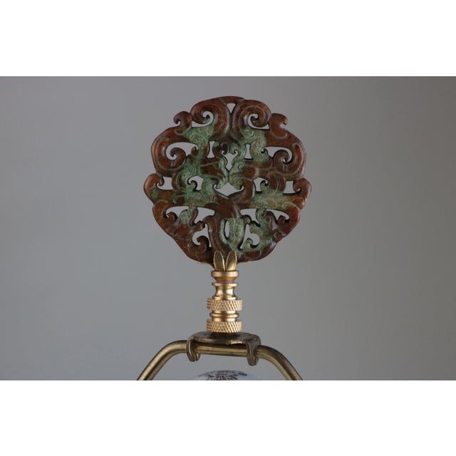 Han Gan Two Tang Horseman Table Lamp | Chairish