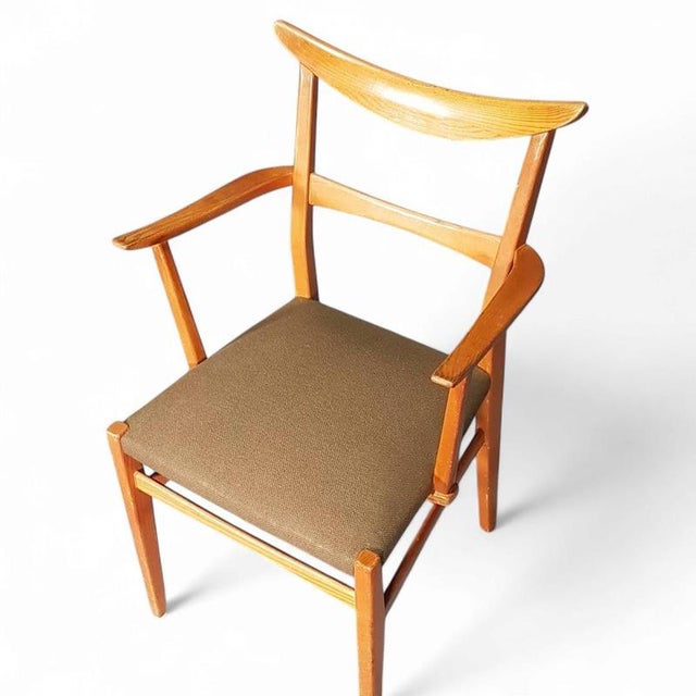 German Cow Horn Dining Armchairs from Lübke, 1950s, Set of 4 | Chairish