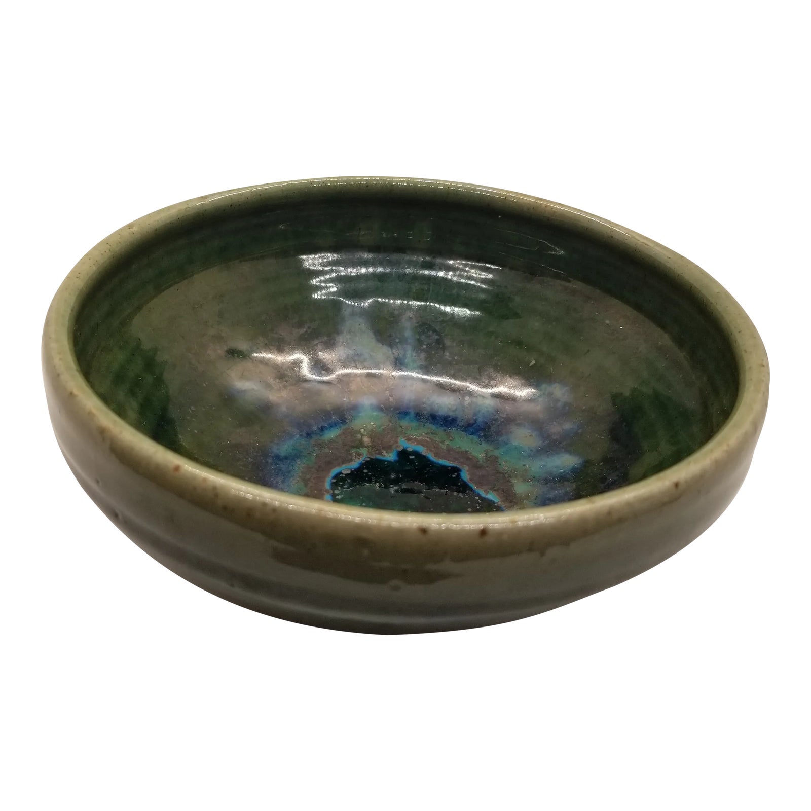 Bogan Pottery Hand Crafted and Thrown Ceramic Bowl | Chairish