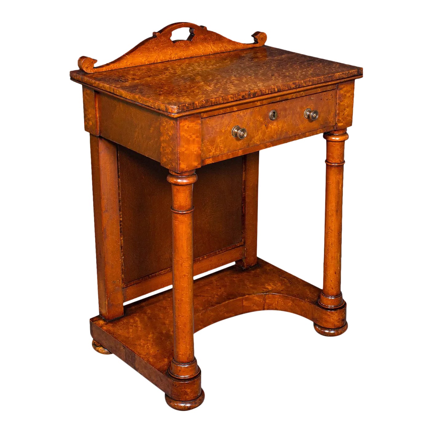 1880's Antique Ship's Purser's Desk | Chairish