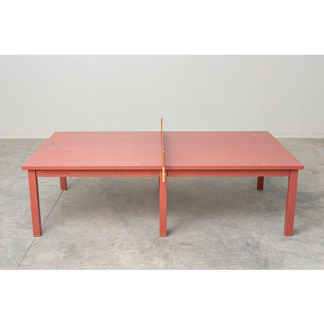 Aronson Woodworks Ping Pong Table | Chairish
