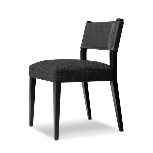 Ferris Dining Chair - Gibson Black | Chairish