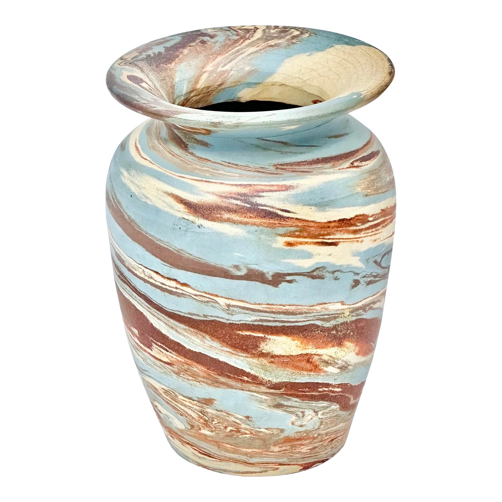 Antique Niloak Pottery Vase | Chairish