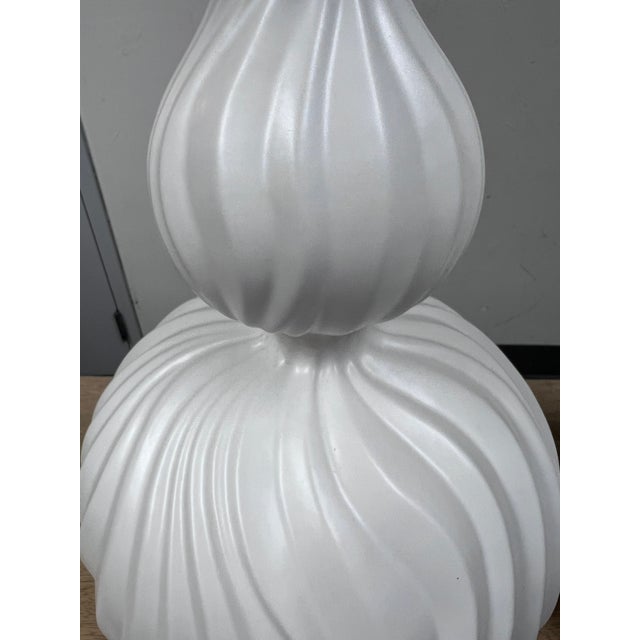 Global Views Magura Snow White Vases, a Pair | Chairish