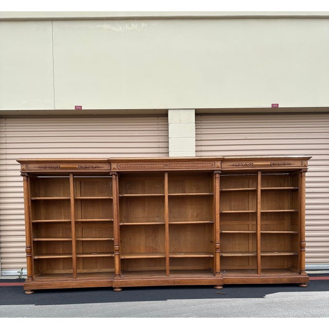 Antique 19th Century Country French Bookcase | Chairish