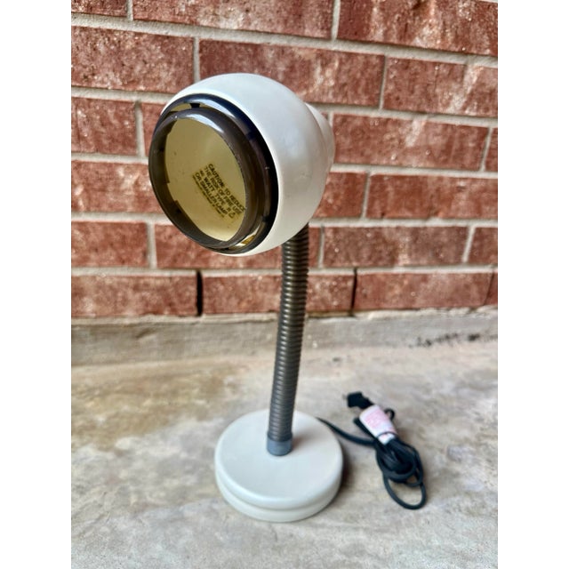 Early 2000s Y2k Space Age Gooseneck Adjustable Desk Lamp | Chairish