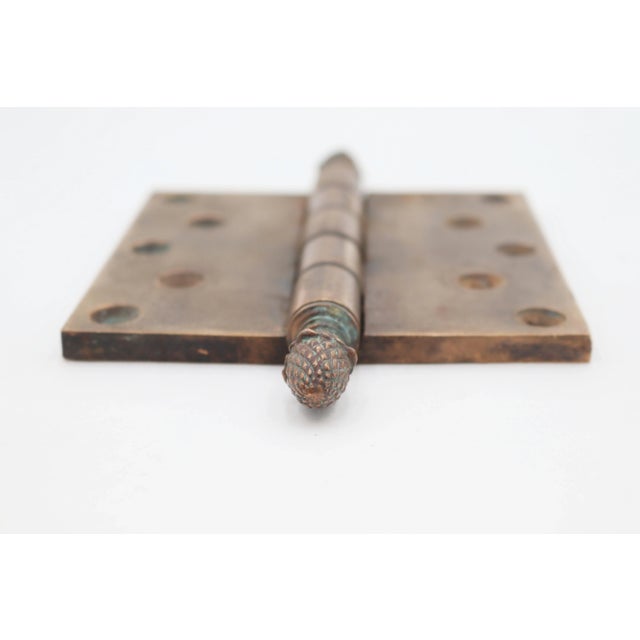 Vintage Brass 5 X 5 In. Acorn Butt Door Hinge | Chairish