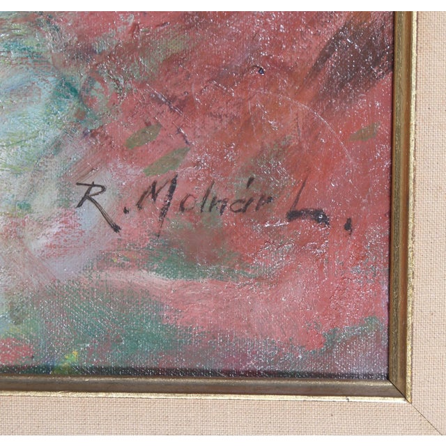 Portrait of a Girl, Lajos Rezes Molnár, Painting | Chairish