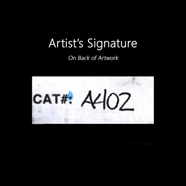 A402 - Contemporary Reflective Silver Abstract Painting With White Frame Original Artwork by ...