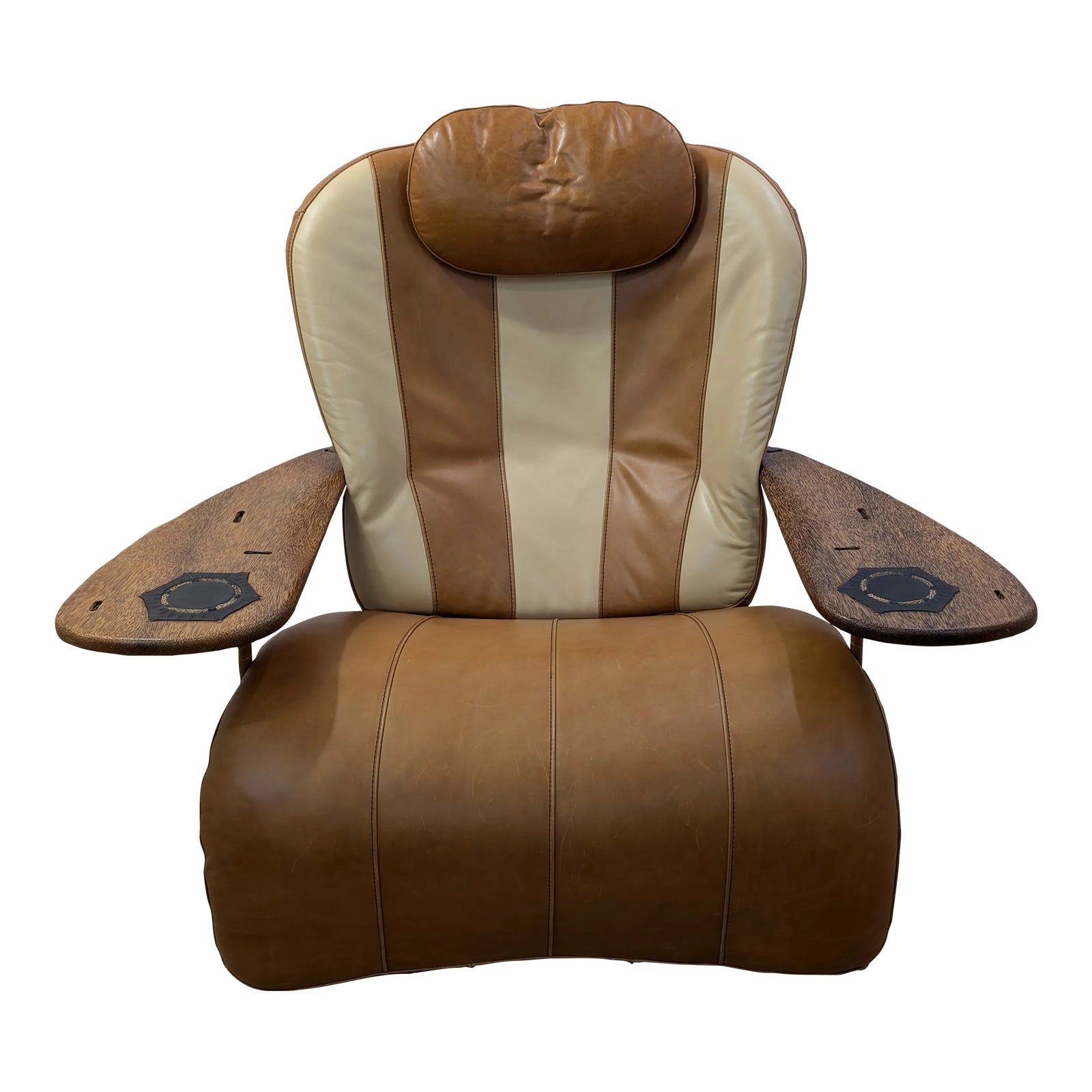 Pacific Green Havana Rocker Chair | Chairish