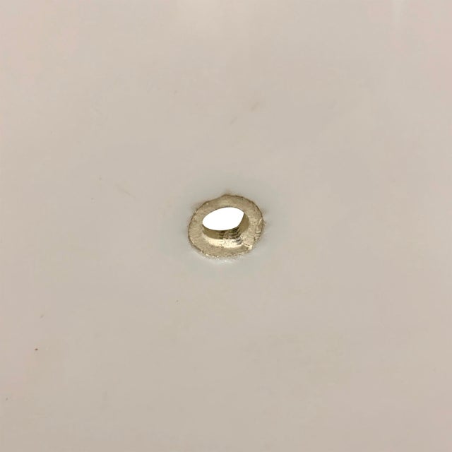 Large 19th Century Glass Clock Face | Chairish