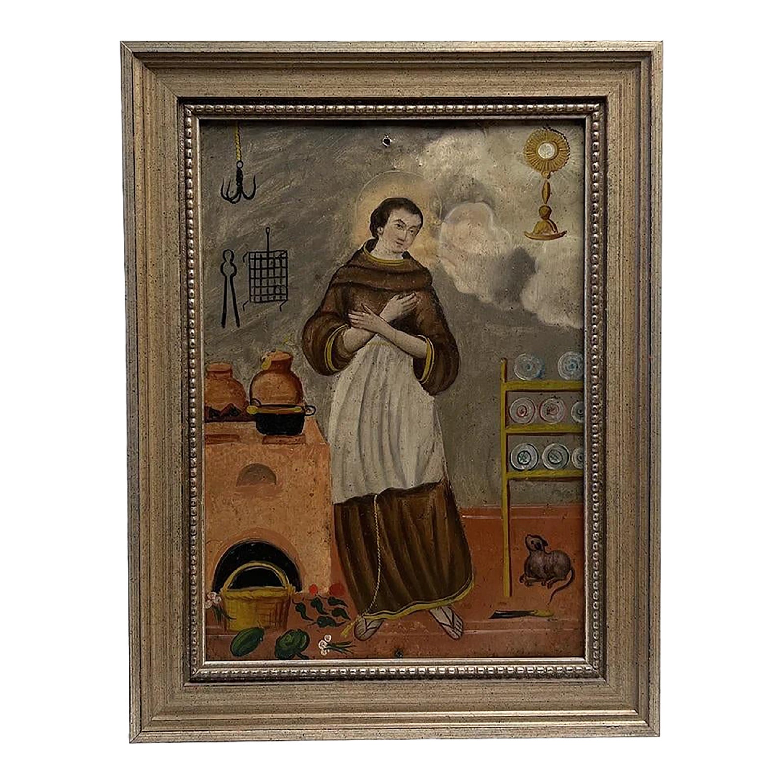 Late 19th Century San Pascual Bailon | Chairish