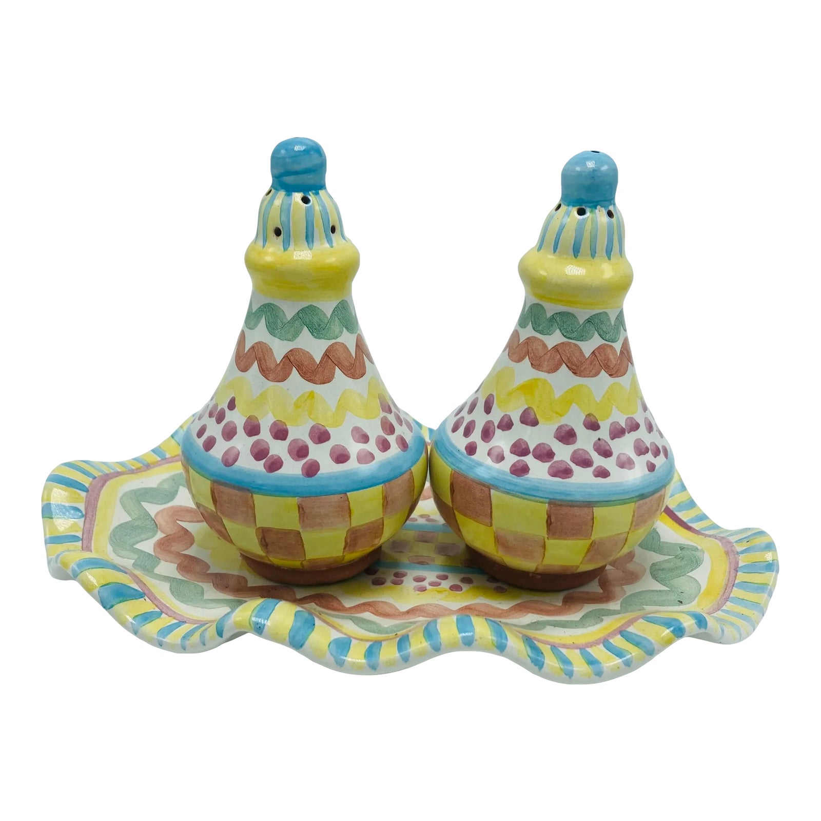 Mackenzie Childs Salt And Pepper