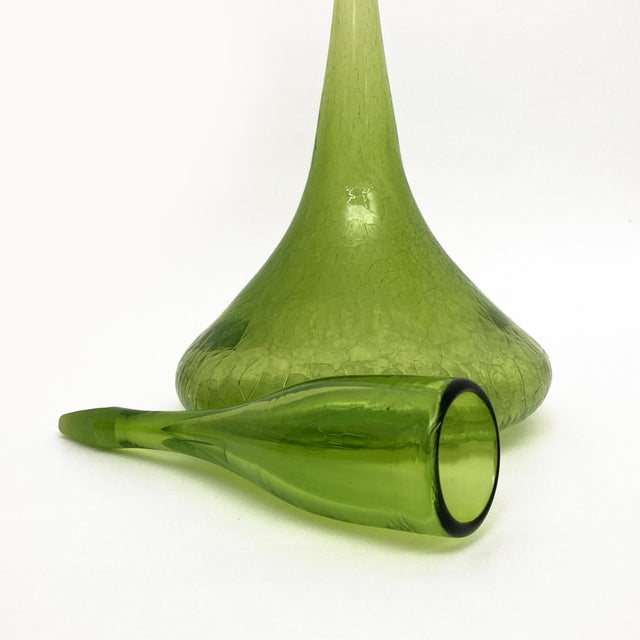 Vintage Blenko Shot Glass Decanter, Eames Era, by Wayne Husted | Chairish