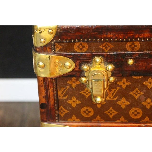 Monogrammed Trunk from Louis Vuitton, 1920s | Chairish