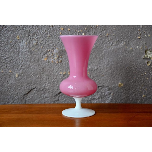 Florence Pink Vase, 1960s | Chairish