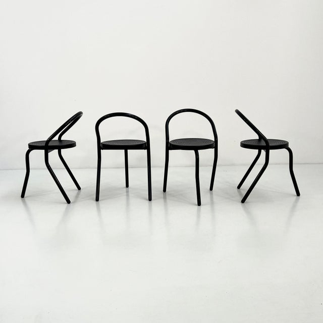 Vintage Chairs, 1980s, Set of 4 | Chairish