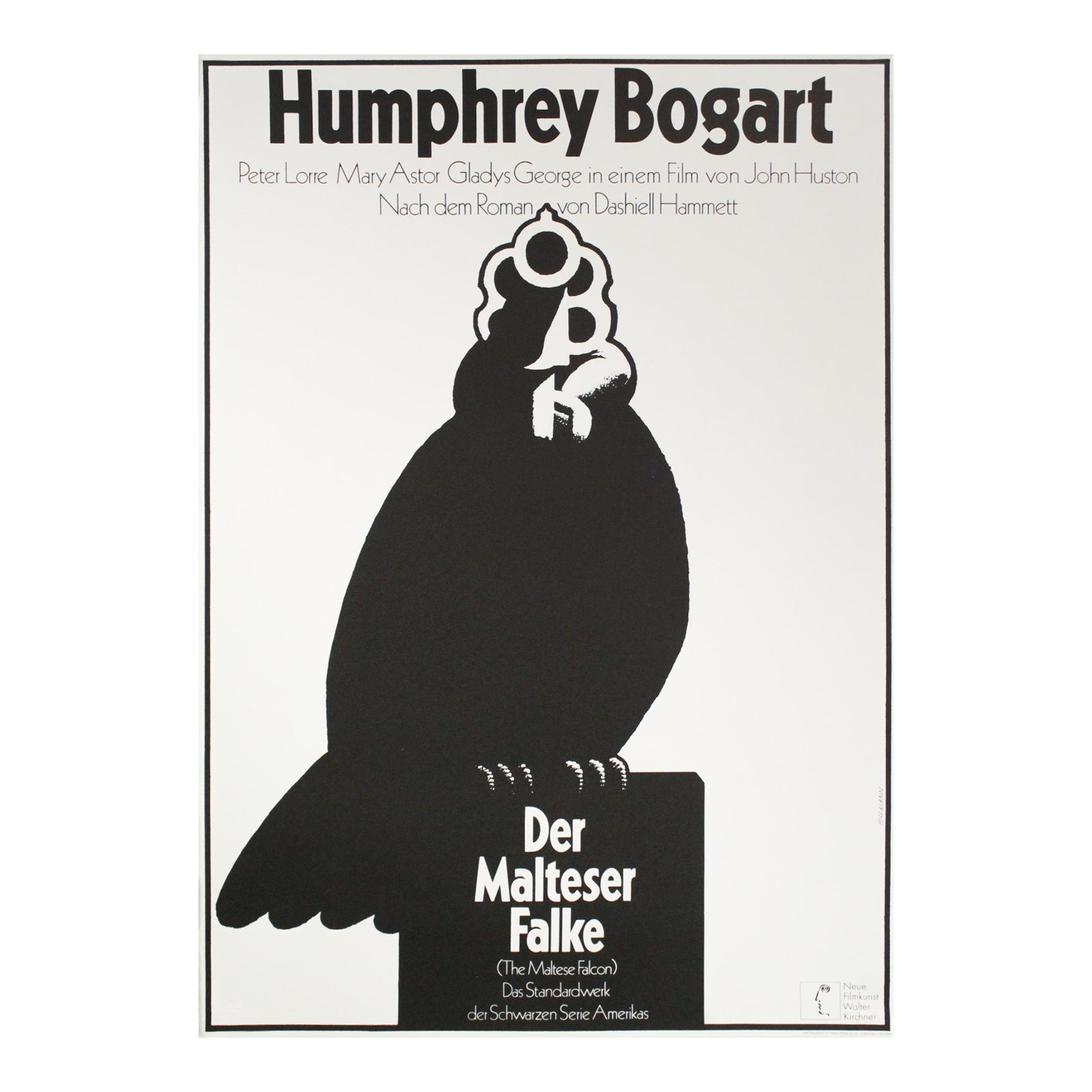 1994 Original German Movie Poster, Der Malteser Falke (The 100 Best ...