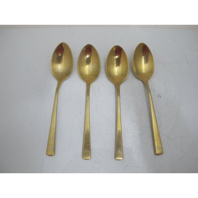 Dirilyte Dirigold Gold Tone Regal Goldware 5 3/4" Teaspoon Spoon Set of ...