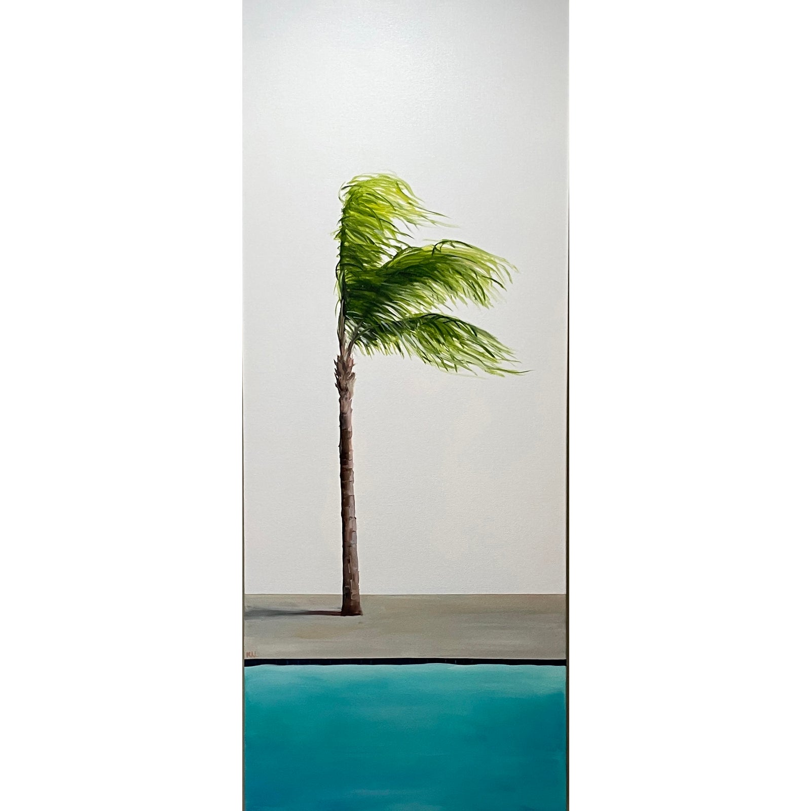 Pool No. 20 Oil Painting on Canvas by Kory Alexander | Chairish