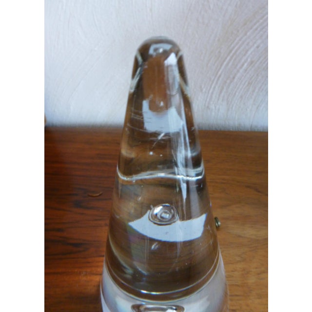 Vintage Cone Paperweight by Alfredo Barbini, 1960s | Chairish