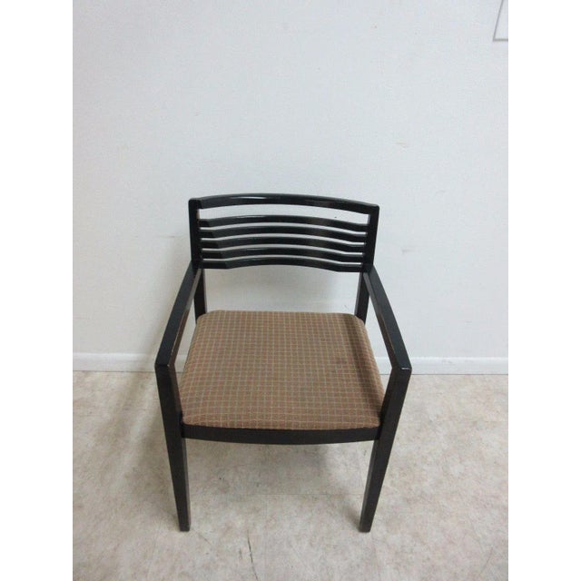 Vintage Knoll Studio Ricchio Office Desk Arm Chair | Chairish