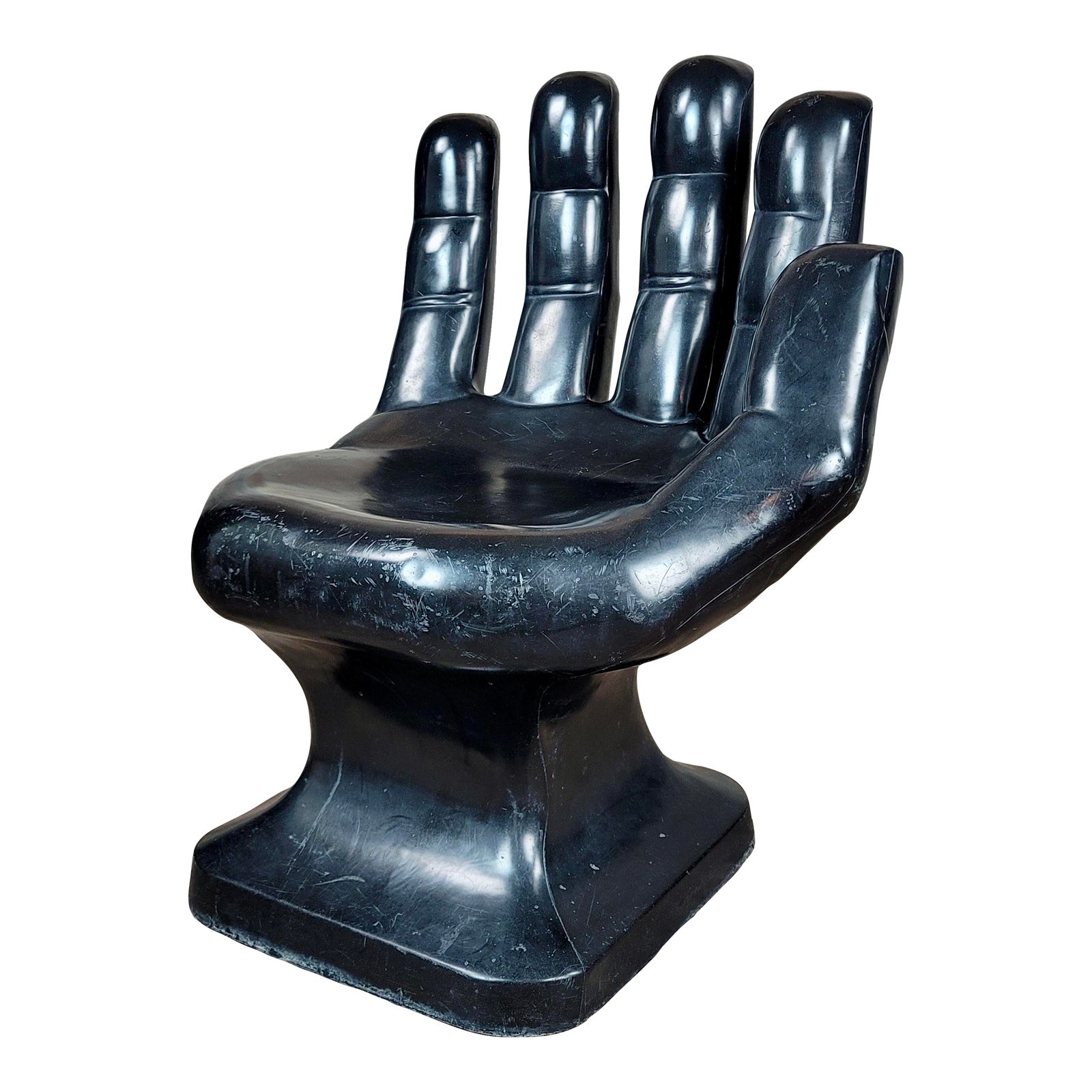 Mid Century Modern Hand Chair -After Pedro Friedeberg | Chairish