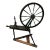 1900s Early American Spinning Wheel With Original Blue Paint | Chairish