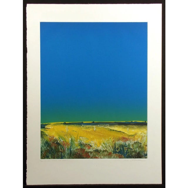 Michael Raburn "And the New World Was Born" Signed Original Monotype ...
