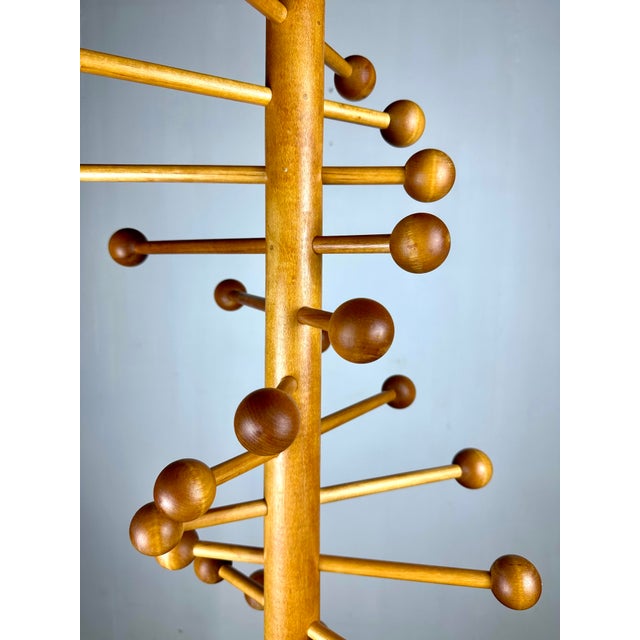 1970’s Scandinavian Style Double Helix Hat & Coat Tree | Chairish