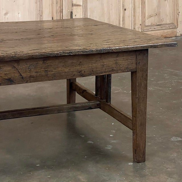 19th Century Arts & Crafts Rustic Chestnut Coffee Table | Chairish