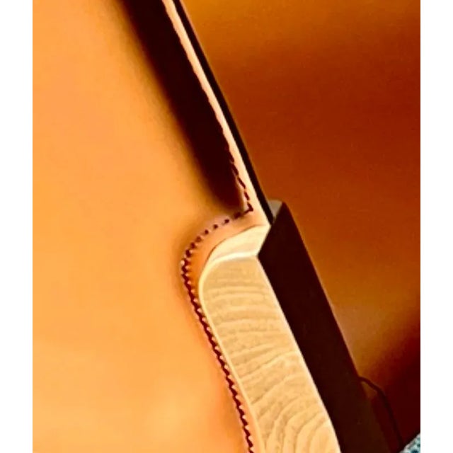 Giorgio Cattelan for Cattelan Italia, Orange Leather Sharon Design ...