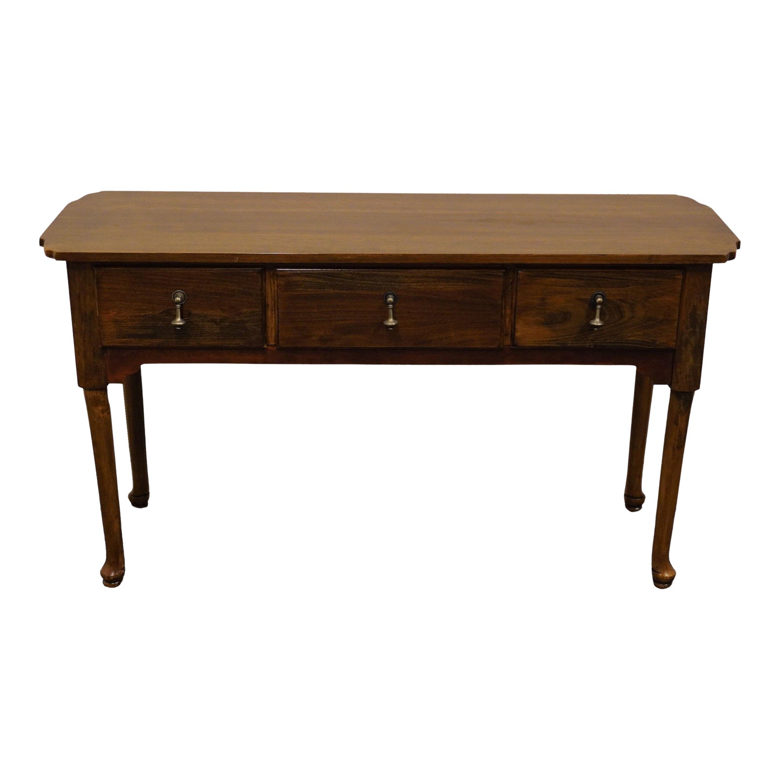 Broyhill Furniture Cherry Rustic Contemporary Style 52" Console / Sofa ...