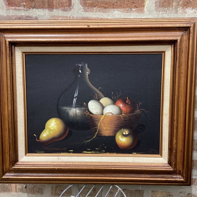 Mid 20th Century French Artist Violette De Mazia Framed Painting on ...