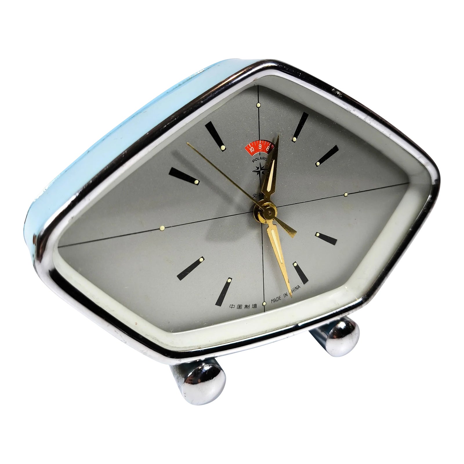 Vintage 1960s Polaris Clock | Chairish