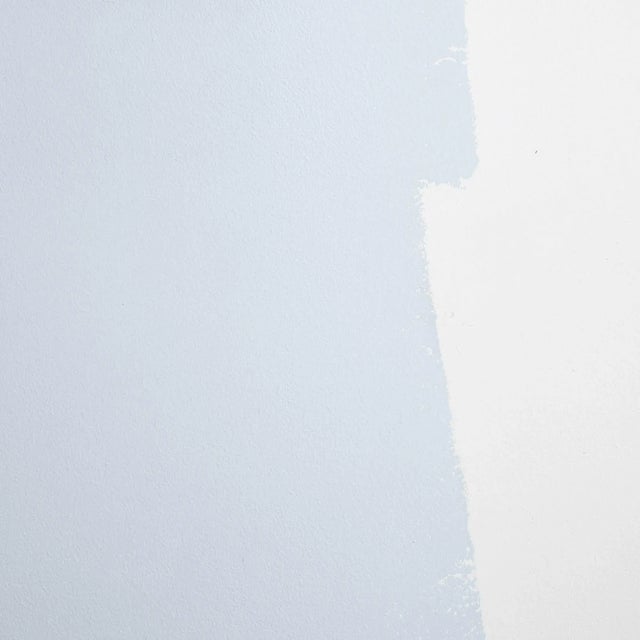 BACKDROP Adhesive Sample Swatch in On Tour (Soft, Pale Blue) | Chairish