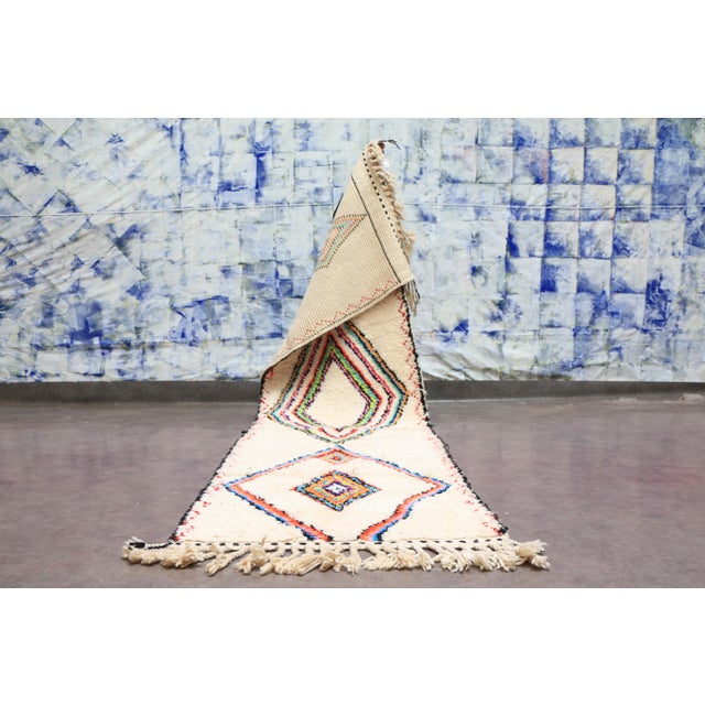 Moroccan Berber Runner-2′6″ × 9′9″ | Chairish