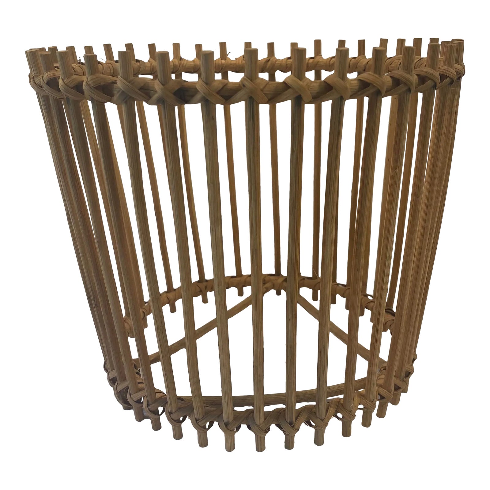 Vintage Stick Planter Basket | Chairish