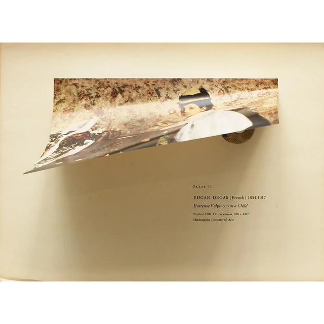 1956 After Edgar Degas "Hortense Valpincon as a Child", Vintage Full ...