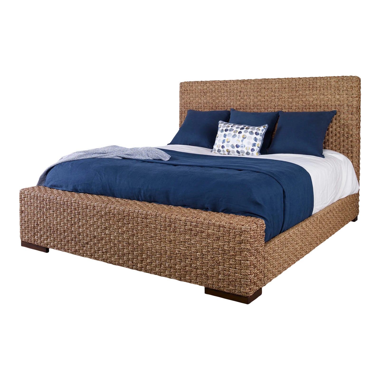 Abaco Abaca Bed, King | Chairish