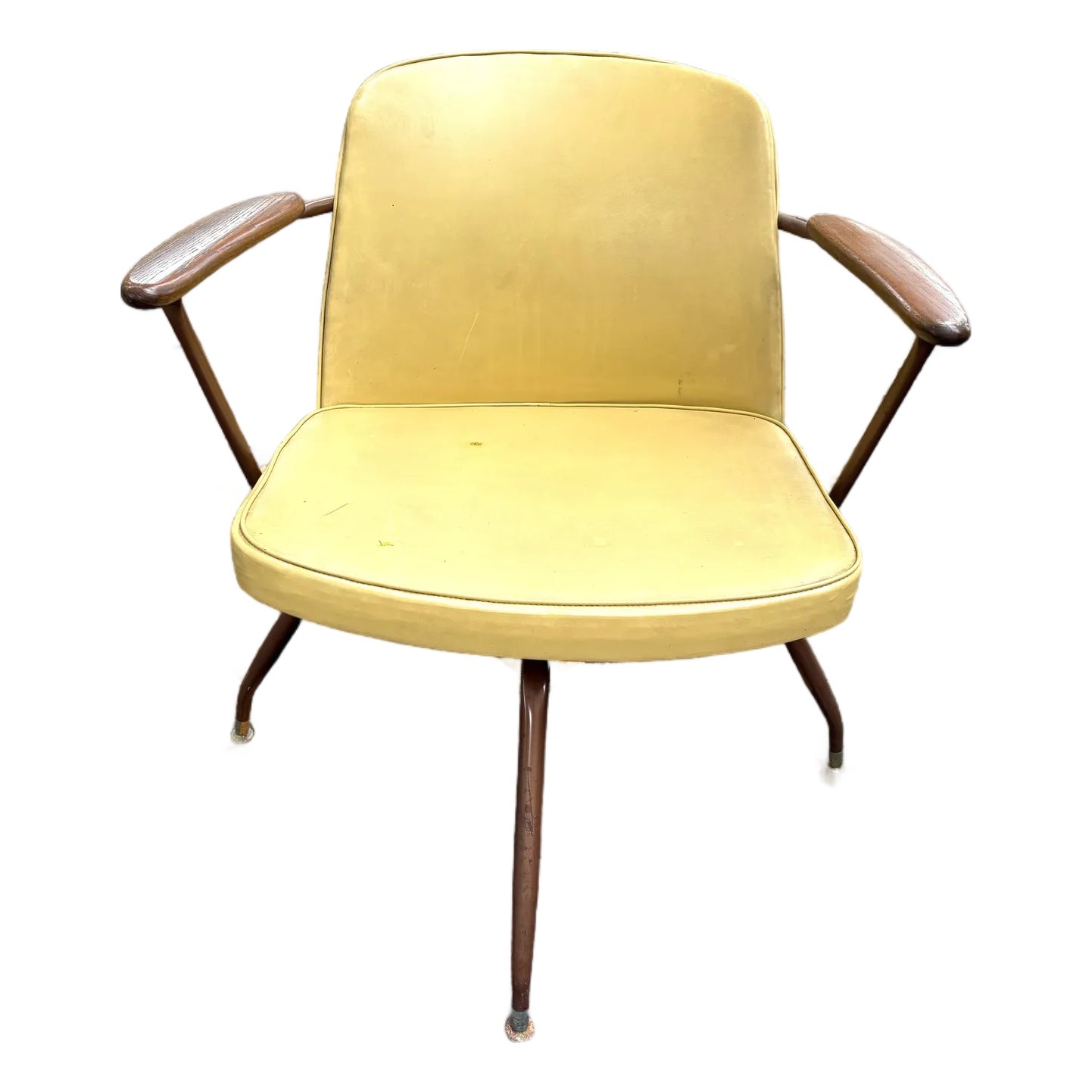1950s Viko Baumritter Automatic Swivel Chair | Chairish