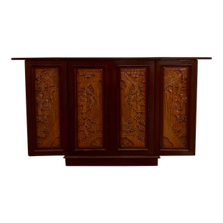 Vintage & Used Asian Bar Carts and Dry Bars | Chairish