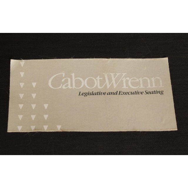 1990s Cabot Wrenn Custom Upholstered Club Chairs - Set of 4 | Chairish