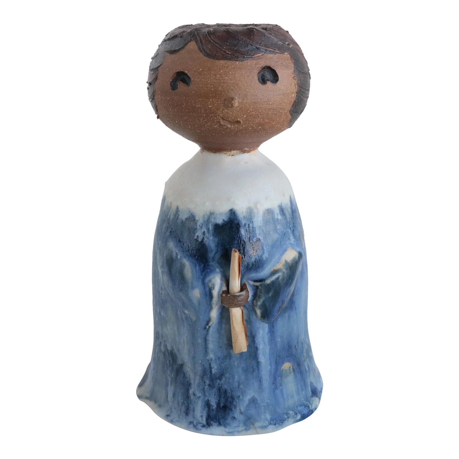 Scandinavian Modern Pottery Graduate Figure | Chairish