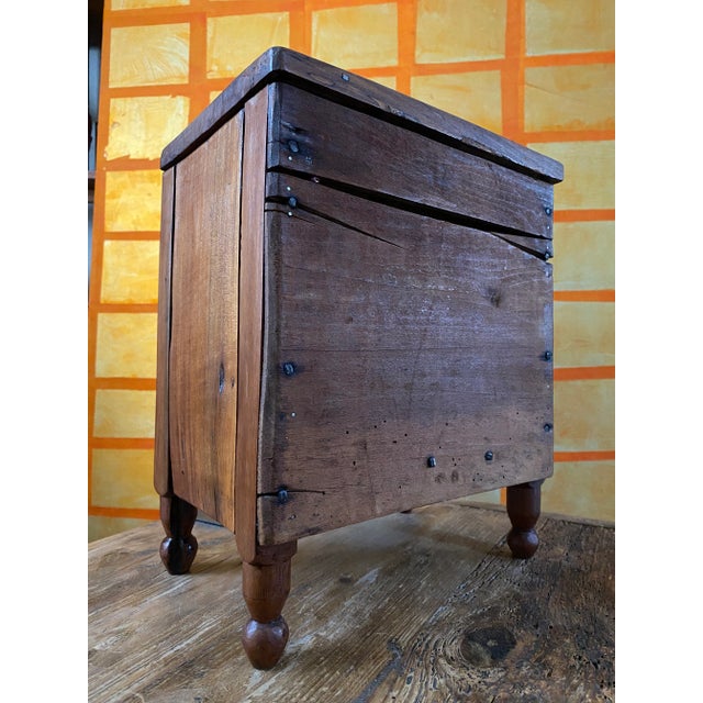 Salesman Sample / Primitive Jewelry Chest | Chairish