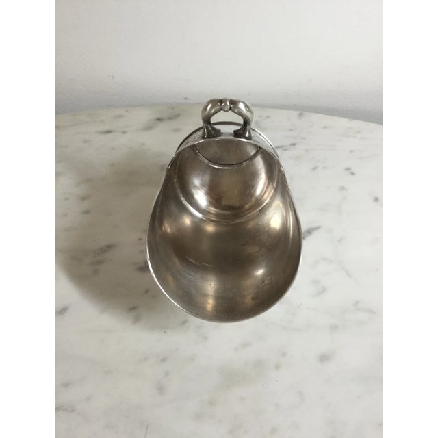 Vintage Silver Plate Sugar Scuttle | Chairish