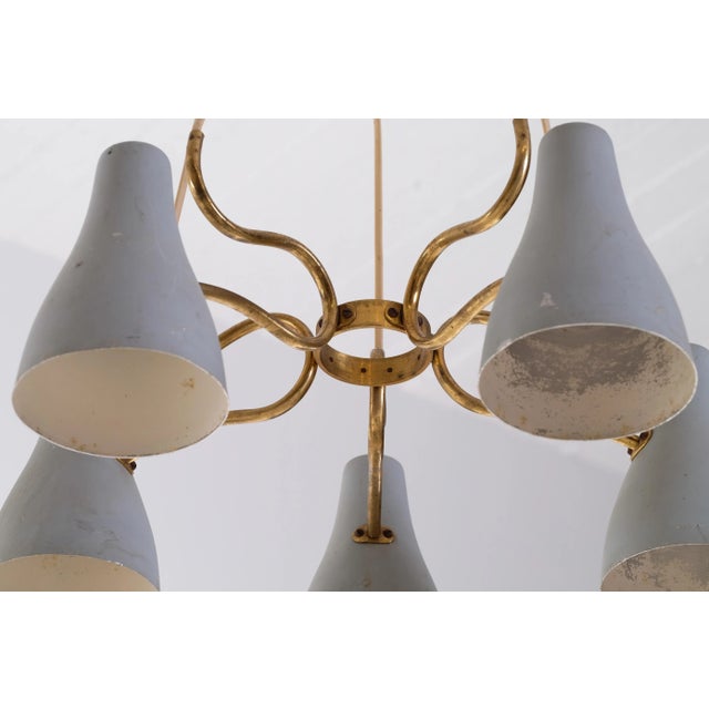 Swedish Ceiling Light, 1950s | Chairish
